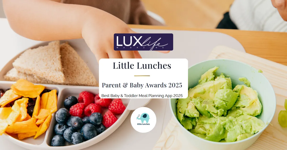 Little Lunches Wins Best Baby & Toddler Meal Planning App 2025